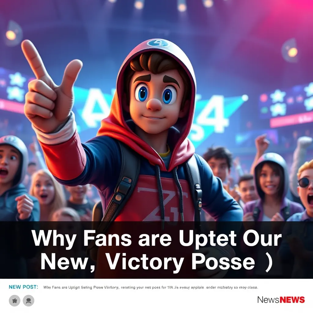 Why Fans are Upset Over New Victory Pose Design : LevelUpTalk