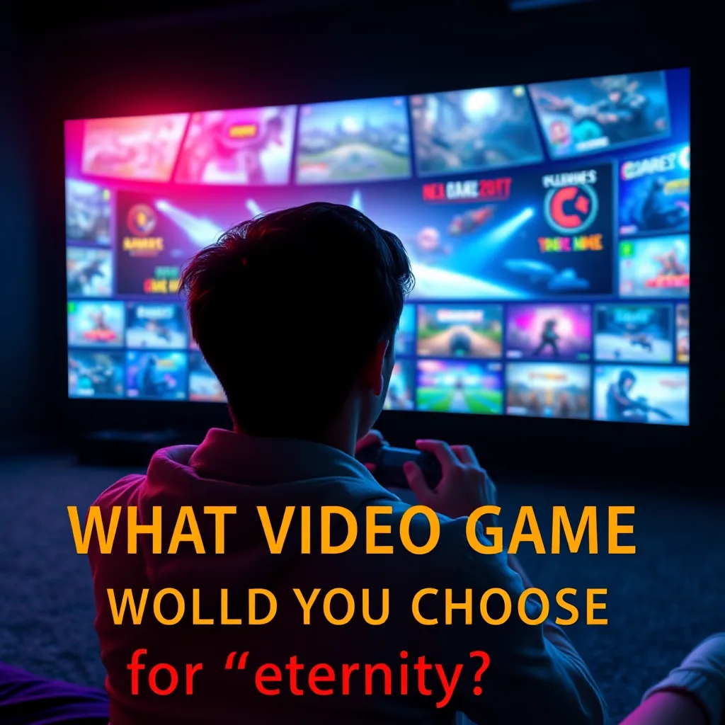 What Video Game Would You Choose for Eternity? : LevelUpTalk