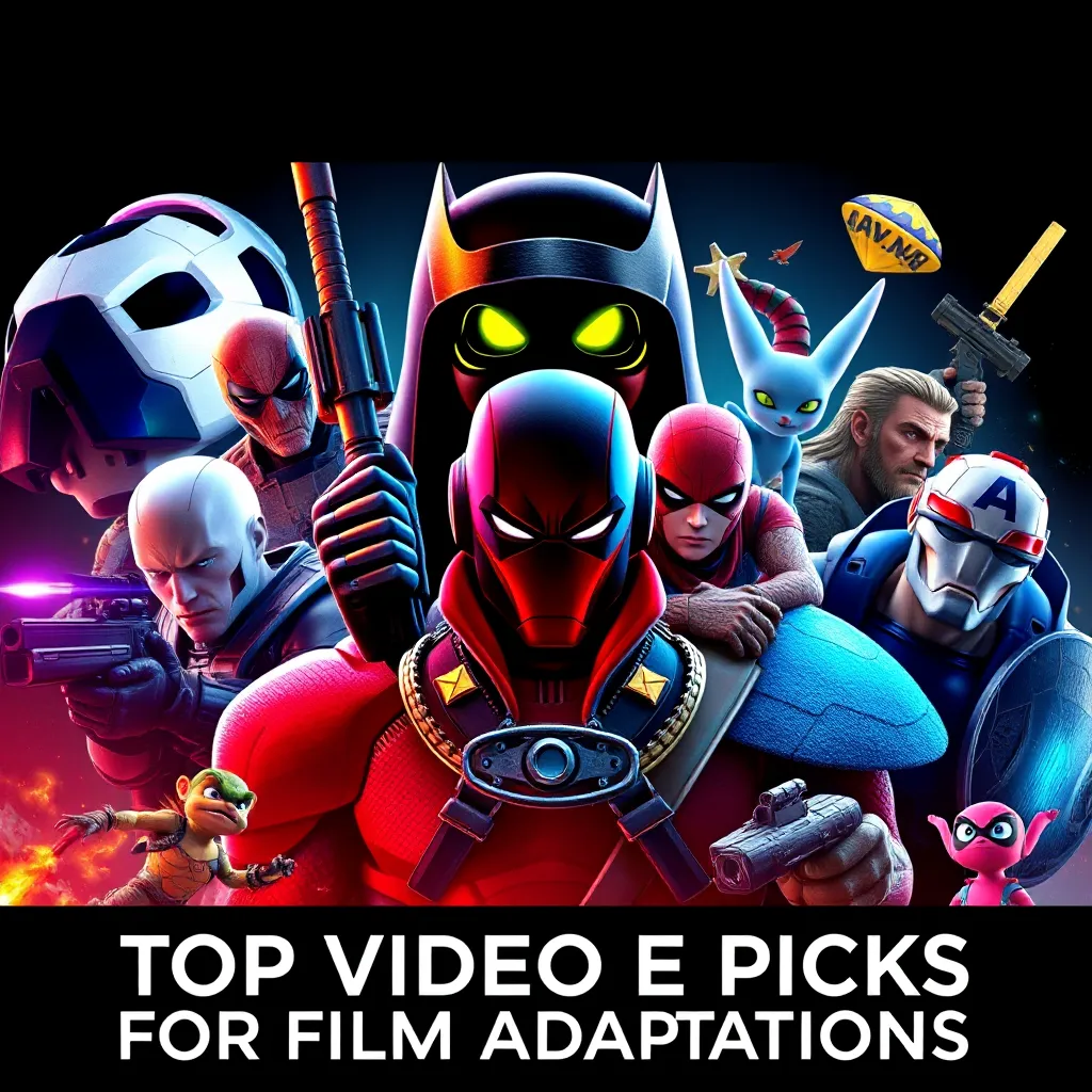 Top Video Game Picks for Future Film Adaptations : LevelUpTalk