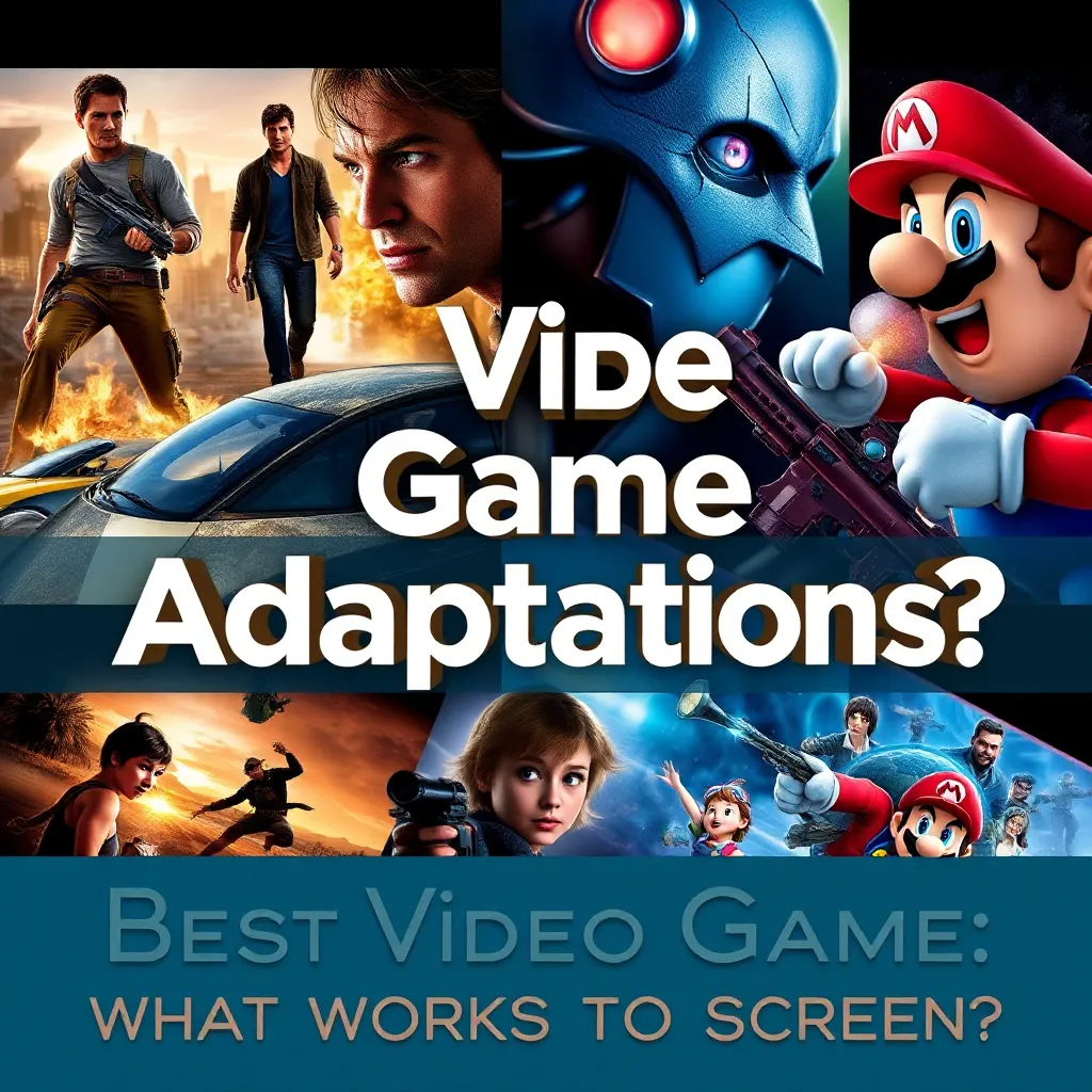 Best Video Game Adaptations: What Works on Screen? : LevelUpTalk