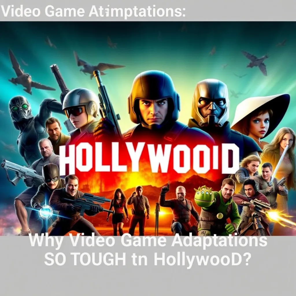 Why Are Video Game Adaptations So Tough for Hollywood? : LevelUpTalk