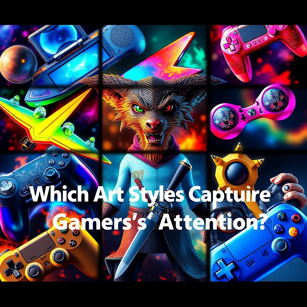 Which Art Styles Capture Gamers' Attention? : LevelUpTalk