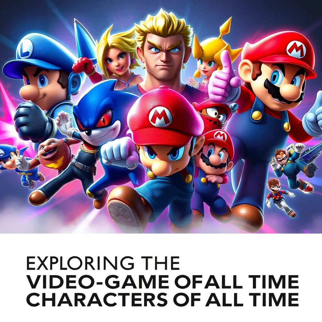 Exploring the Greatest Video Game Character of All Time : LevelUpTalk