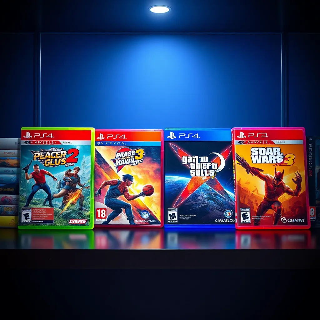 Impressive Physical Game Collection: Four Major Titles : LevelUpTalk