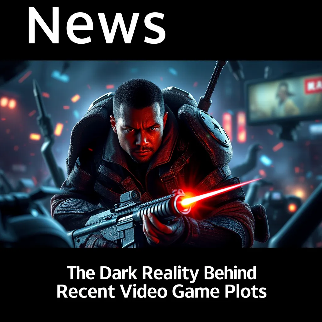 The Dark Reality Behind Recent Video Game Plots : LevelUpTalk