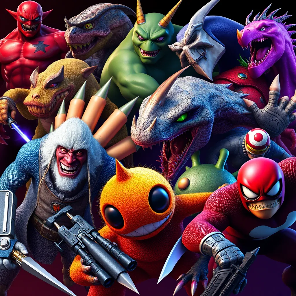 Exploring Potential Video Game Enemies for Gameplay : LevelUpTalk