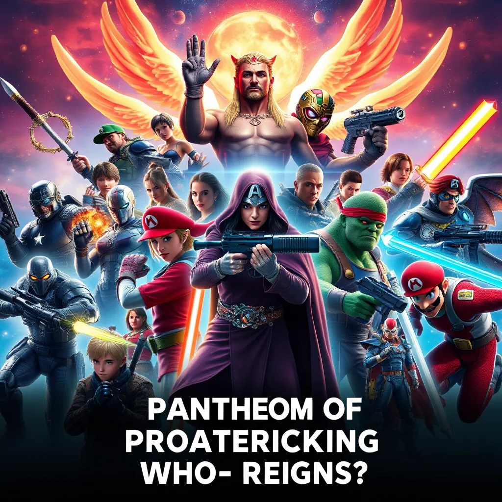 Creating a Pantheon of Video Game Protagonists: Who Reigns? : LevelUpTalk
