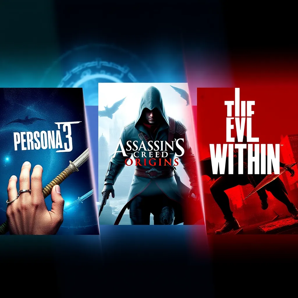 Choosing Between Persona 3 Reload, Assassin's Creed Origins, and The Evil Within : LevelUpTalk