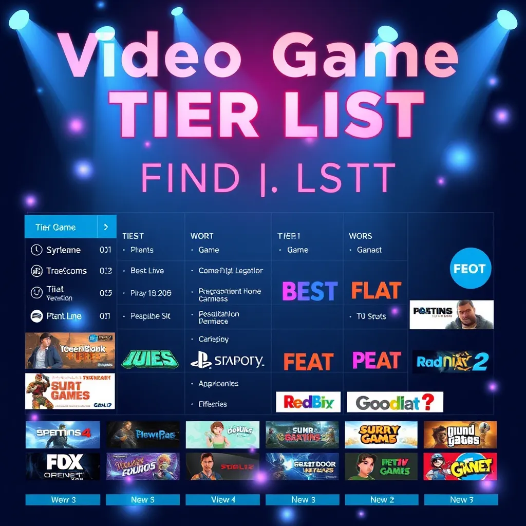 Essential Game Tier List: Find Out Worthy Titles : LevelUpTalk