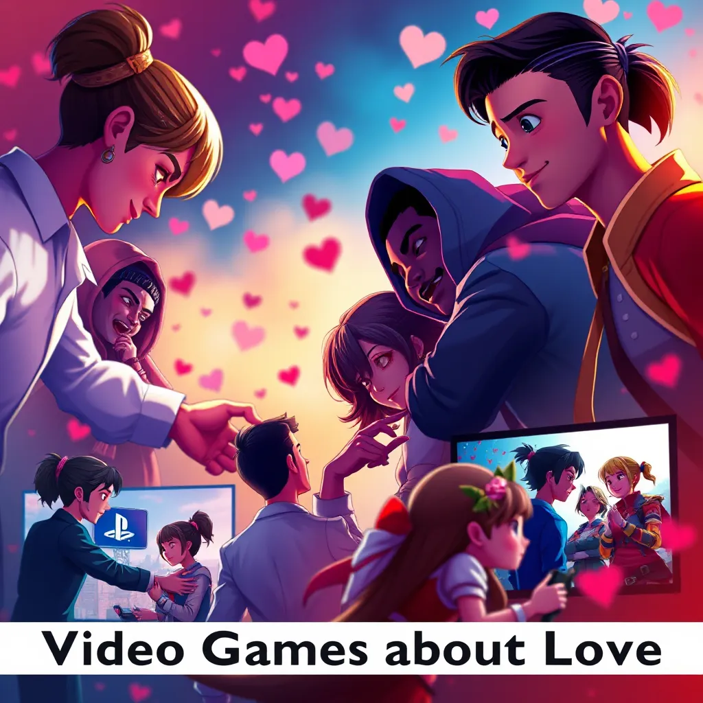 Exploring Video Games Centered on Love Themes : LevelUpTalk