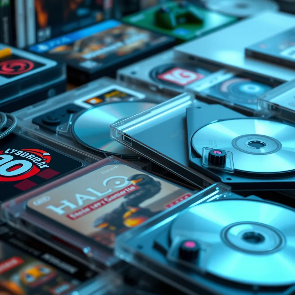 Transforming Video Game Collection into CD Jewel Cases : LevelUpTalk
