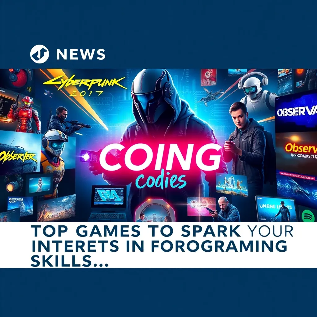 Top Games to Spark Your Interest in Programming : LevelUpTalk