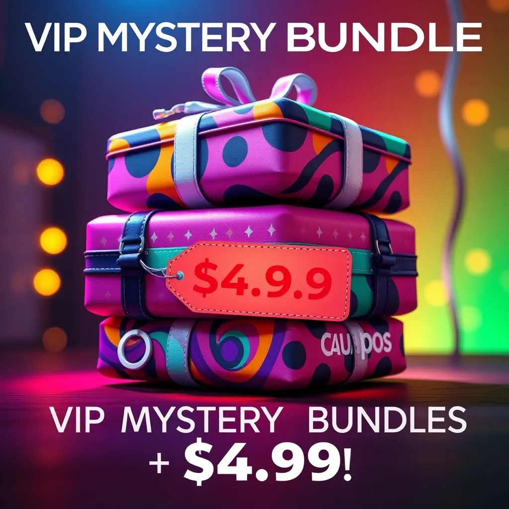 Get three VIP Mystery Bundles for just $4.99! : LevelUpTalk