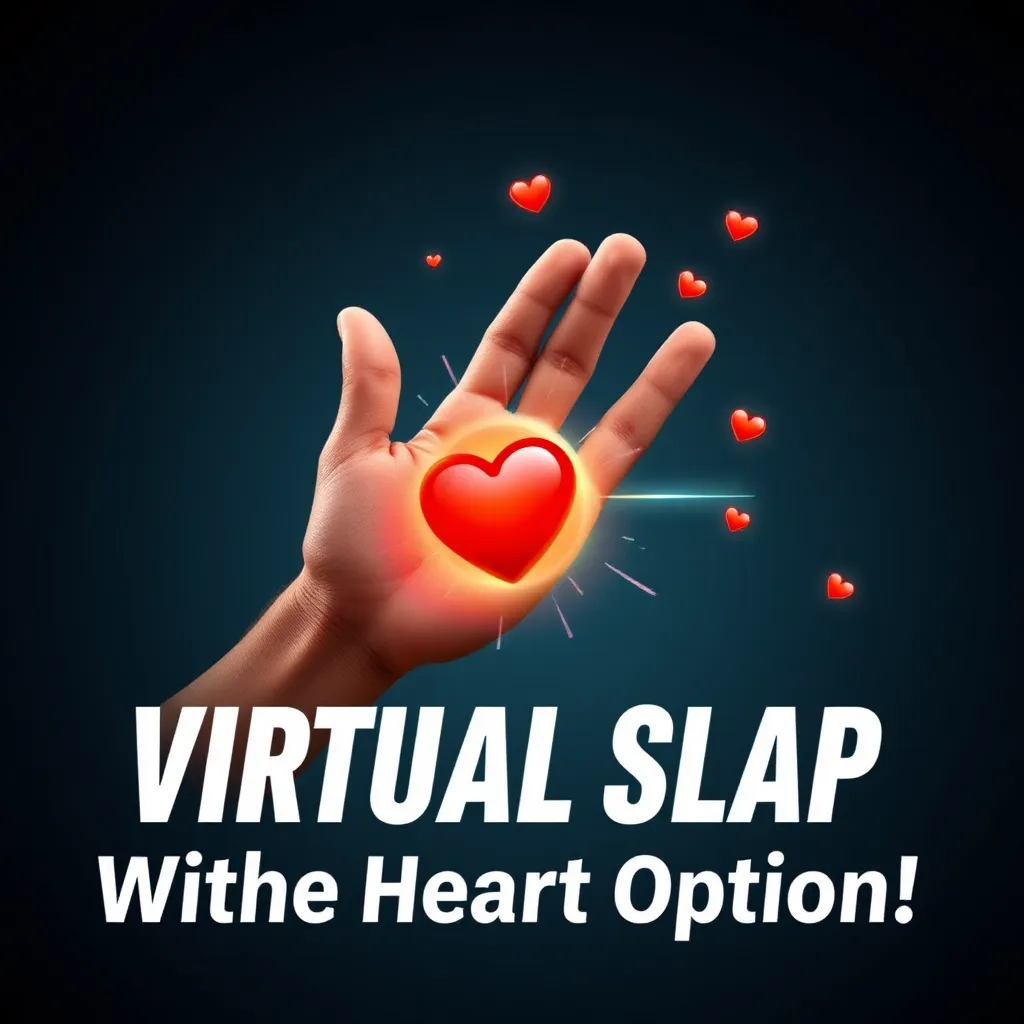Experience a Virtual Slap with the Heart Option! : LevelUpTalk