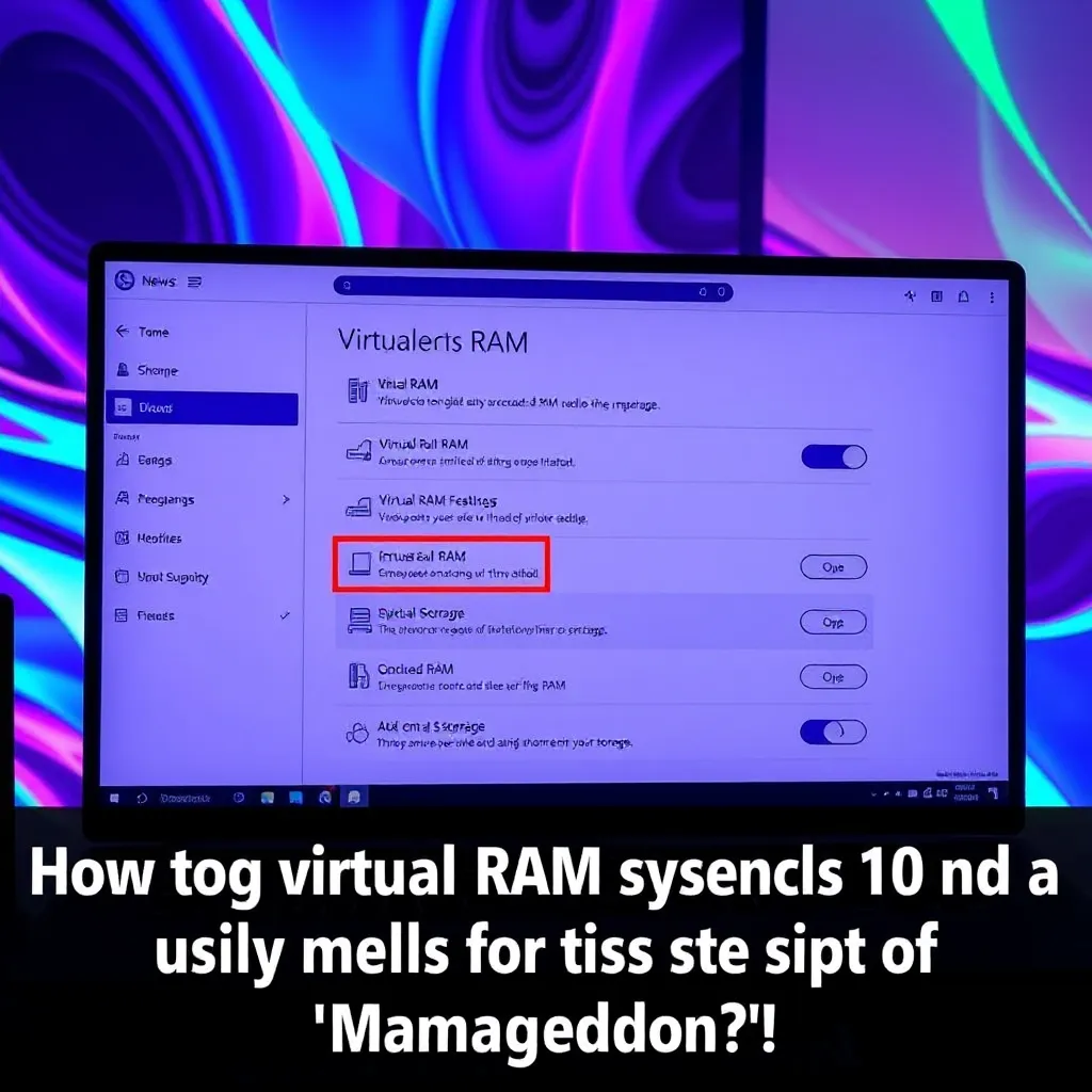 Is Virtual RAM a Smart Move During 'Ramageddon'? : LevelUpTalk