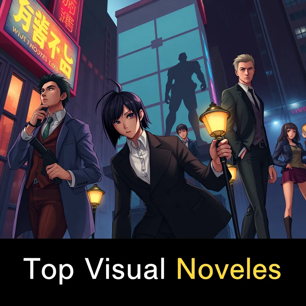 Top Visual Novels Like Phoenix Wright and Danganronpa : LevelUpTalk