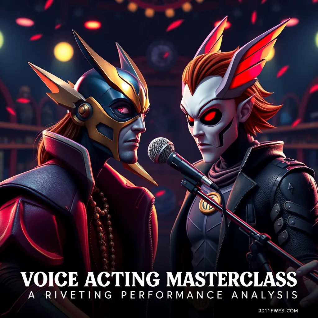 Voice Acting Masterclass: A Riveting Performance Analysis : LevelUpTalk