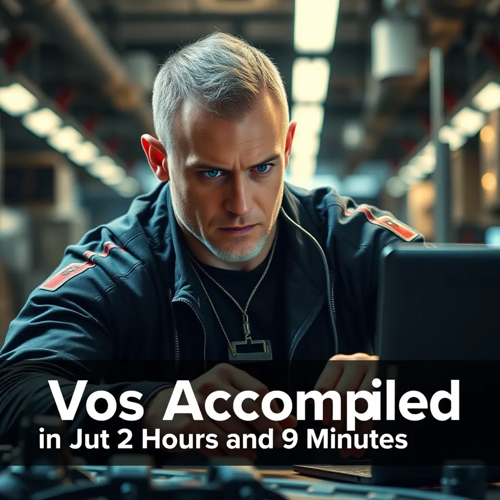 Vos Accomplished in Just 2 Hours and 9 Minutes : LevelUpTalk