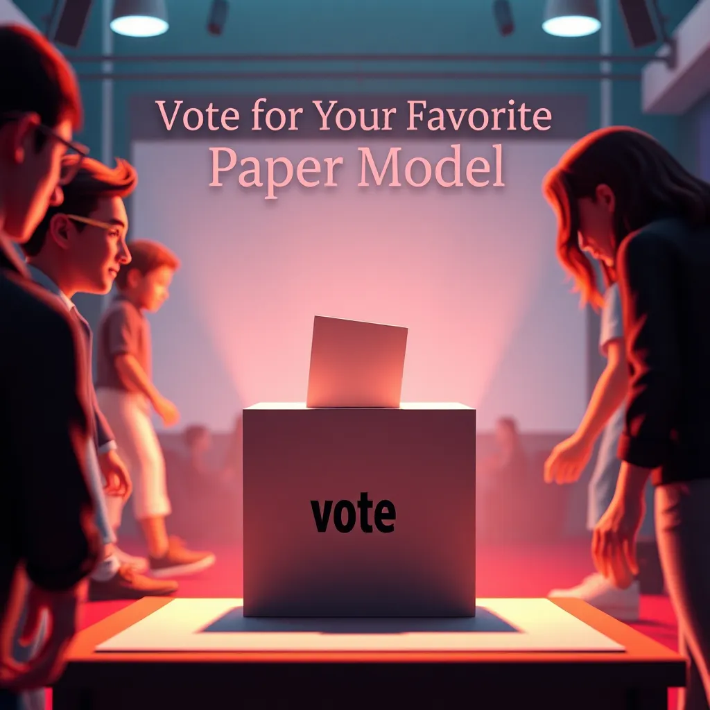 Vote for Your Favorite to Get a Custom Paper Model! : LevelUpTalk