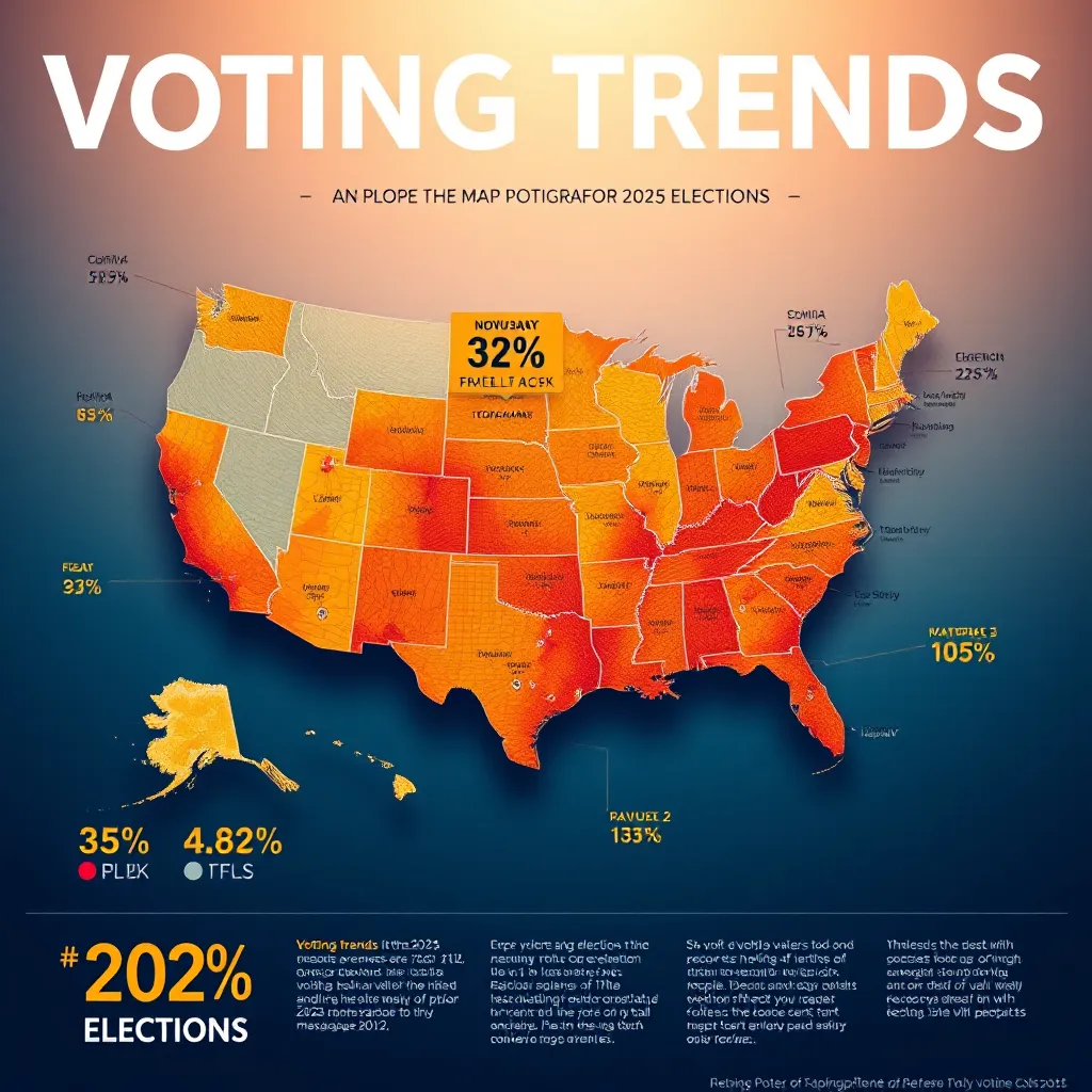 Explore the Map Voting Infographic for 2025 Elections : LevelUpTalk