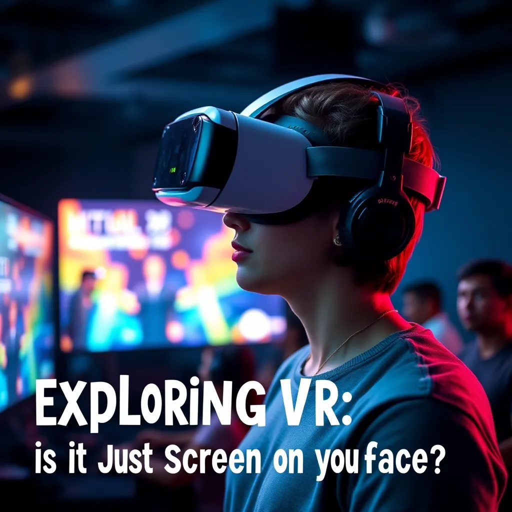 Exploring VR: Is It Just a Screen on Your Face? : LevelUpTalk