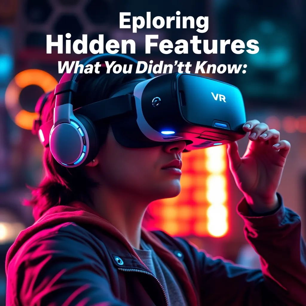 Exploring Hidden Features in VR: What You Didn't Know : LevelUpTalk