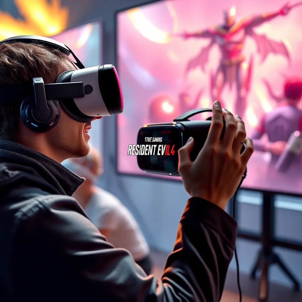 Exploring VR Gaming: Resident Evil 4 and More : LevelUpTalk