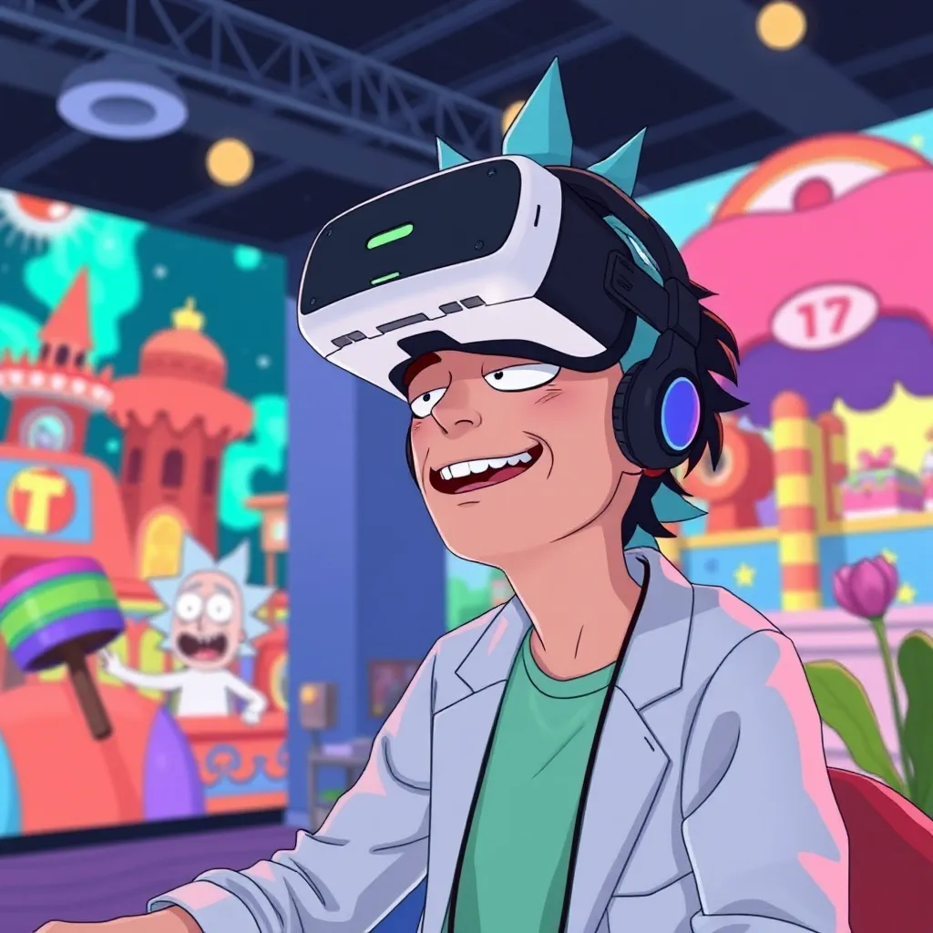 Embracing Rick and Morty Humor Through VR Experience : LevelUpTalk