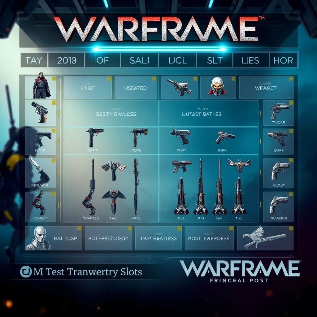 How New Players Can Manage Inventory Slots in Warframe : LevelUpTalk