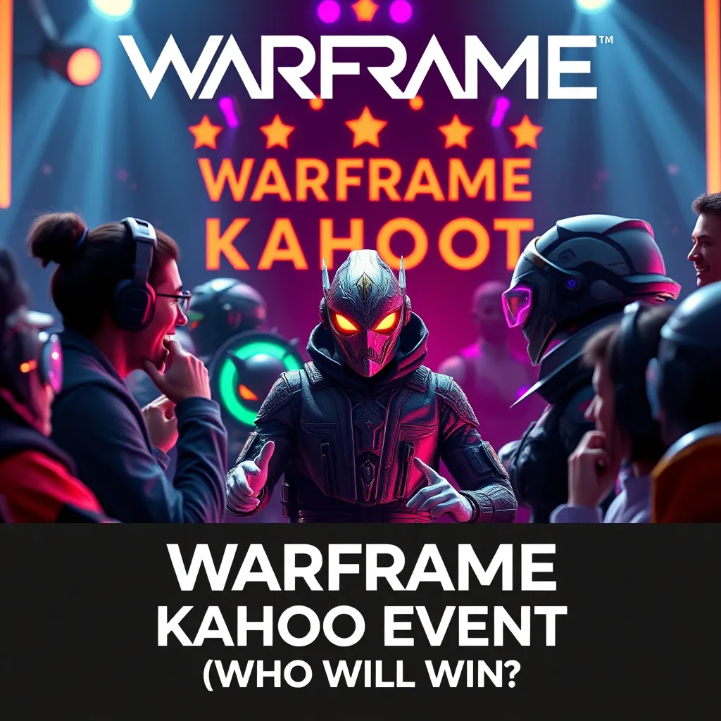 Exciting Warframe Kahoot Event: Who Will Win? : LevelUpTalk