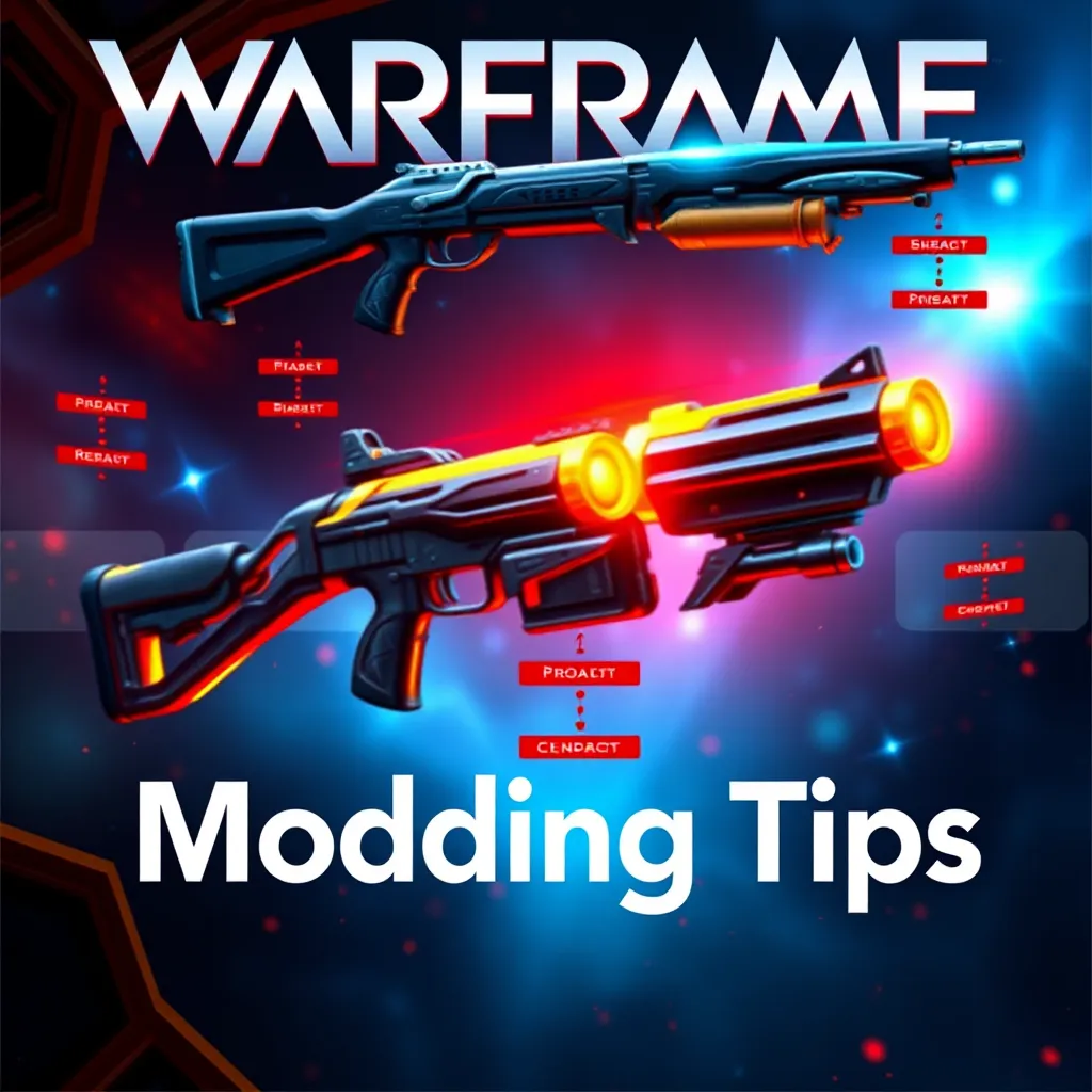 Essential Modding Tips for Warframe Guns and Melee Weapons : LevelUpTalk