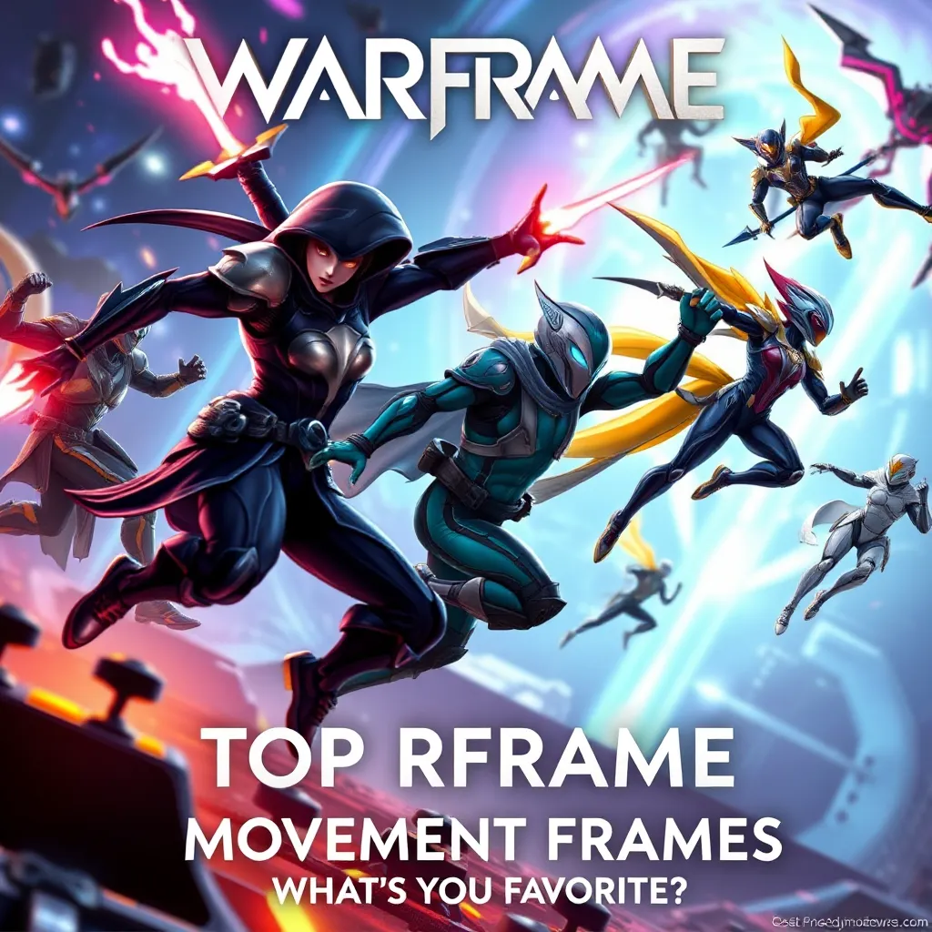 Top Warframe Movement Frames: What's Your Favorite? : LevelUpTalk