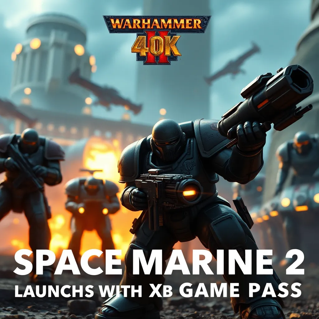 Warhammer 40K: Space Marine 2 Launches with Xbox Game Pass : LevelUpTalk