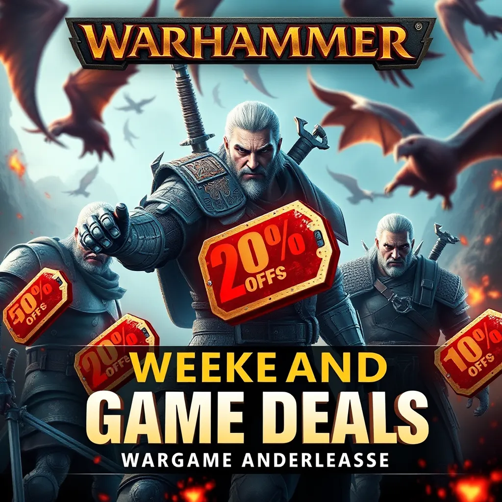 Weekend PC Game Deals: Warhammer and Witcher Specials : LevelUpTalk