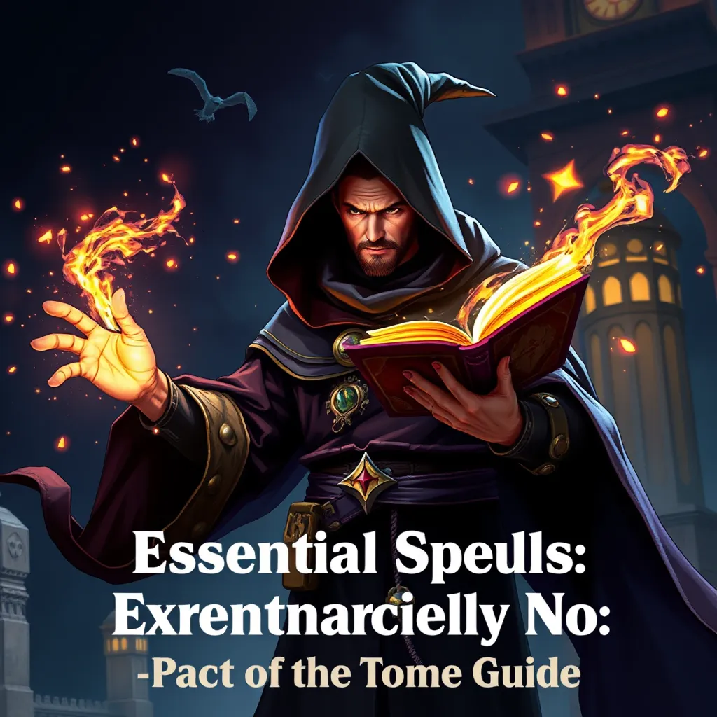 Essential Spells for Warlocks: Pact of the Tome Guide : LevelUpTalk