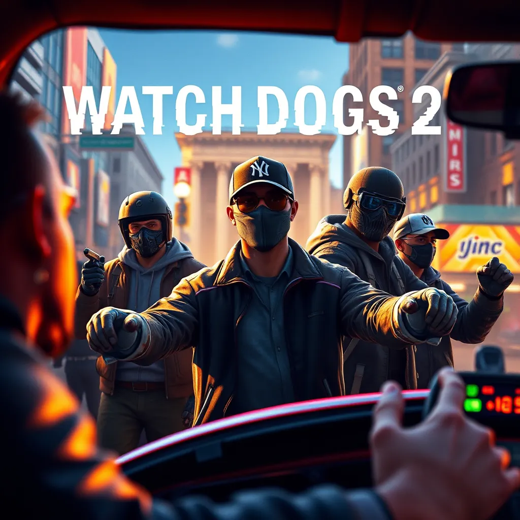 Initial Impressions of Watch Dogs 2: Characters and Mechanics : LevelUpTalk