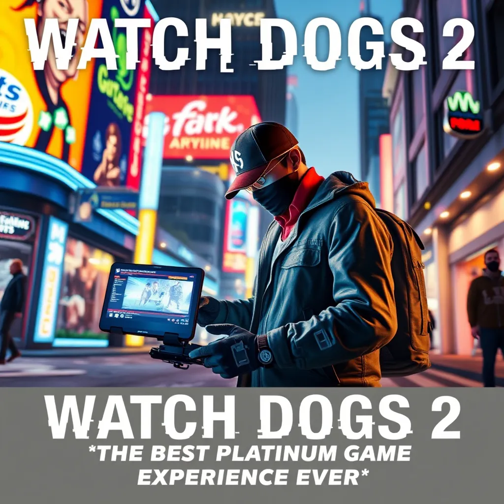 Watch Dogs 2: The Best Platinum Game Experience Ever : LevelUpTalk