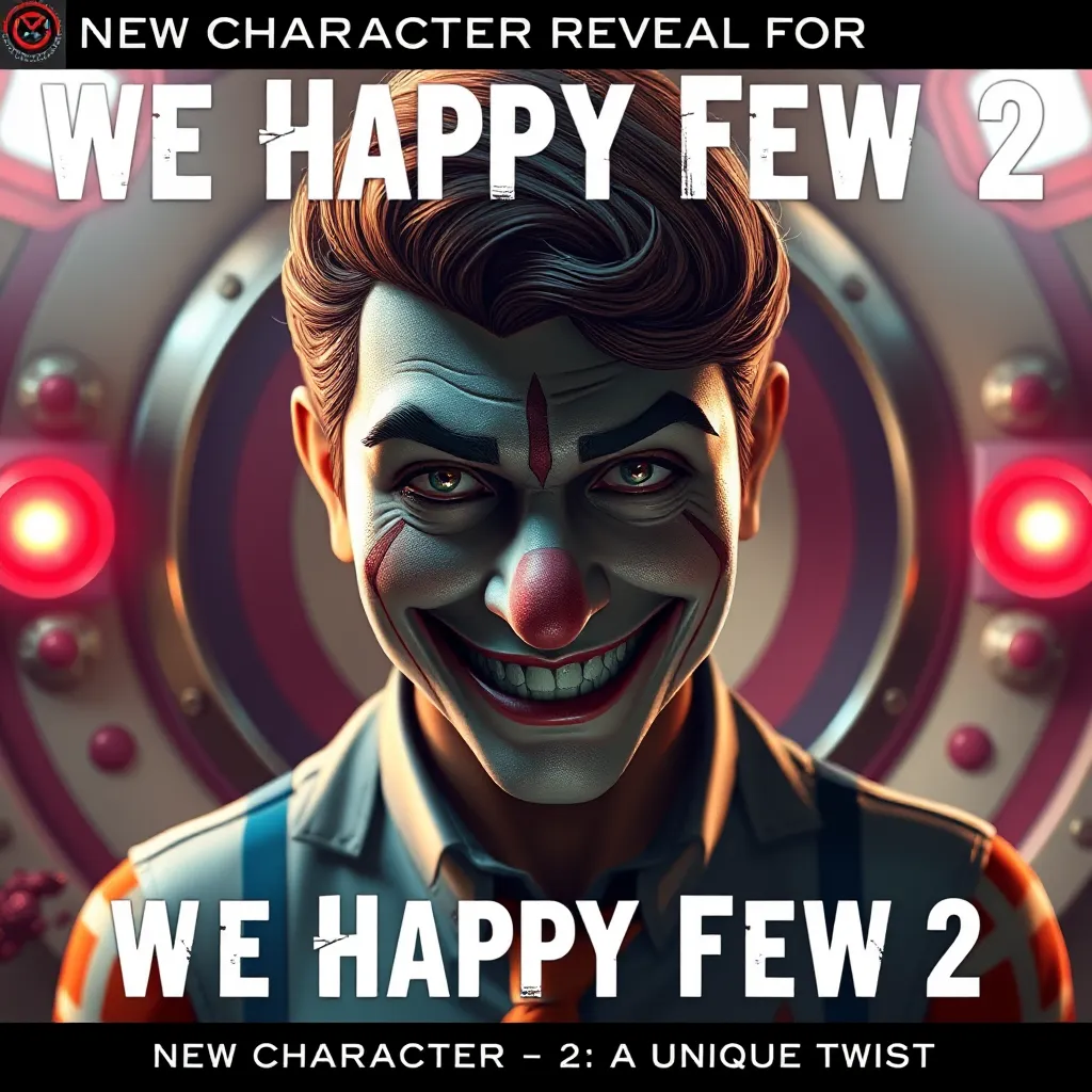 New Character in We Happy Few 2: A Unique Twist : LevelUpTalk