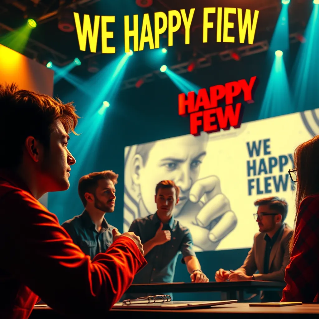 Exploring Reception of We Happy Few Musical Concept : LevelUpTalk