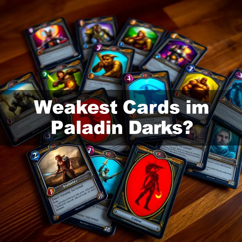 Analyzing the Top 5 Weakest Cards in Paladin Decks : LevelUpTalk
