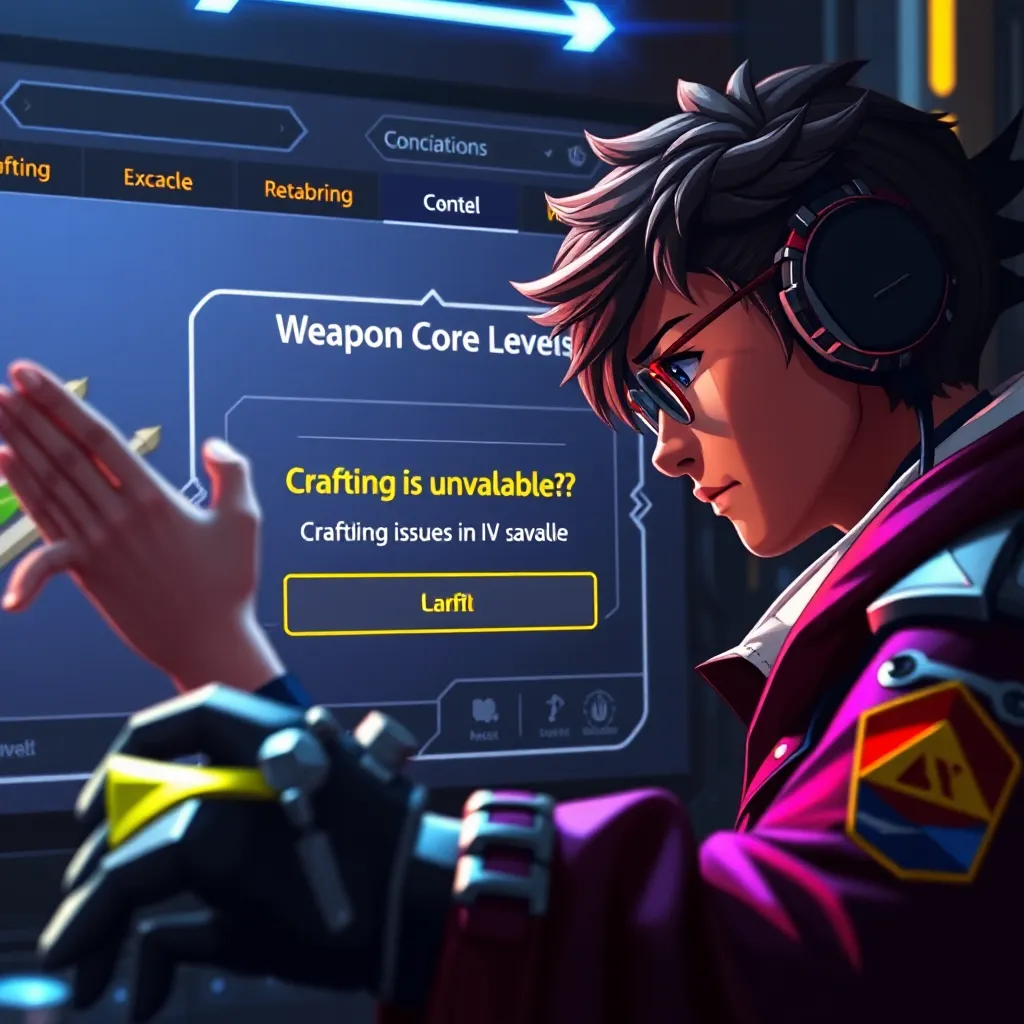 Crafting Issues with Weapon Core Levels Explained : LevelUpTalk
