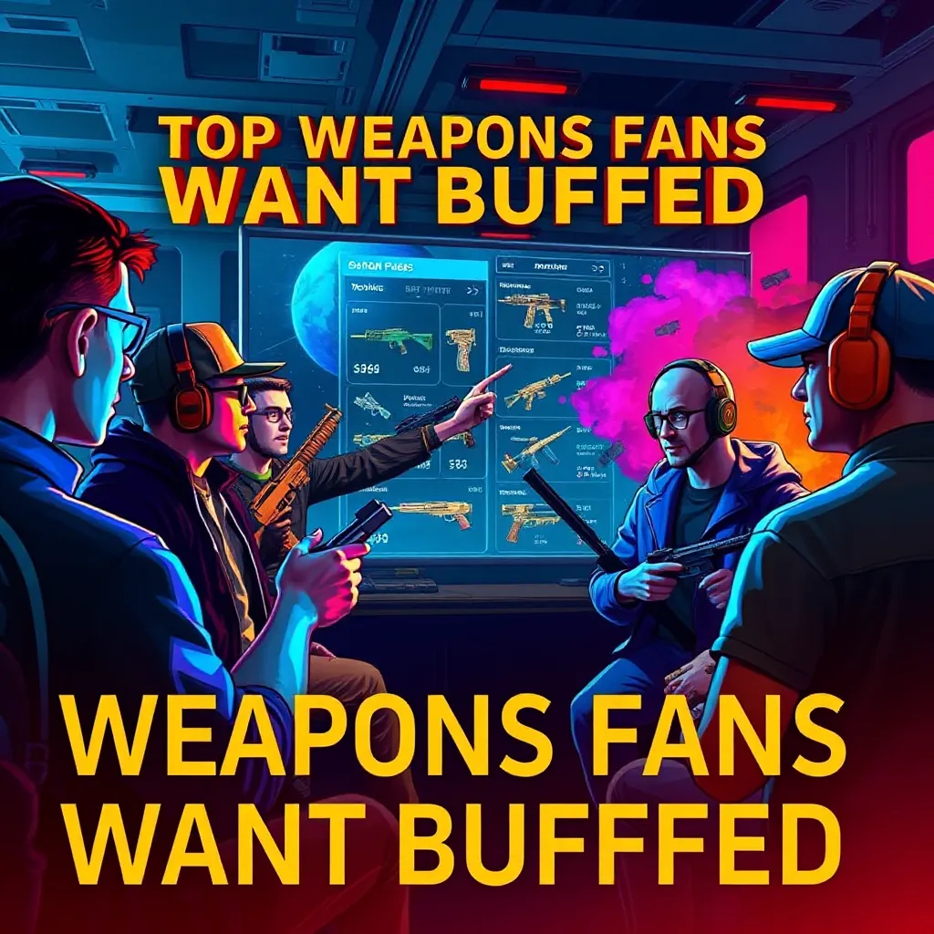 Top Weapons Fans Want Buffed in Current Game Updates : LevelUpTalk