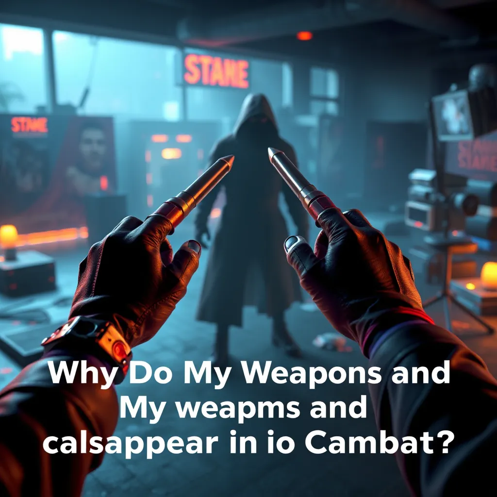 Why Do My Weapons and Characters Disappear in Combat? : LevelUpTalk