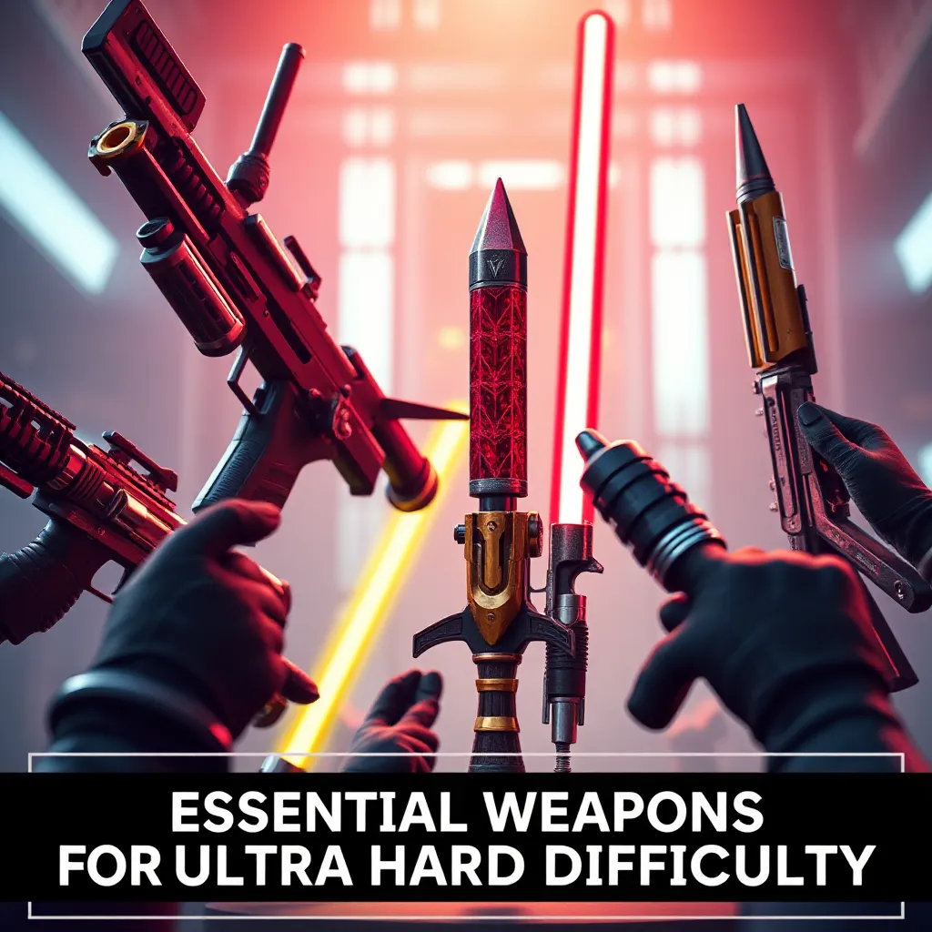 Essential Weapons for Conquering Ultra Hard Difficulty : LevelUpTalk
