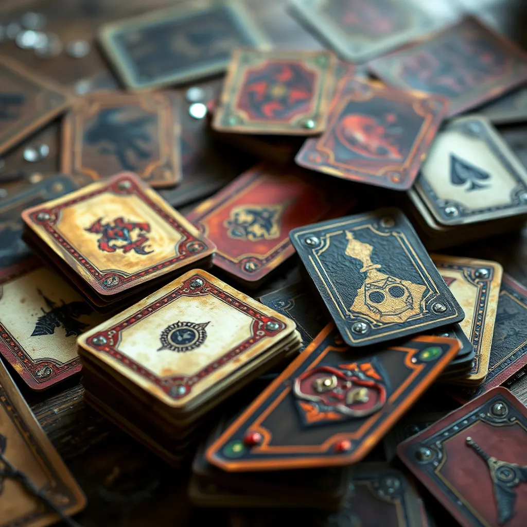 Create Weathered Playing Cards for Your DnD Game : LevelUpTalk