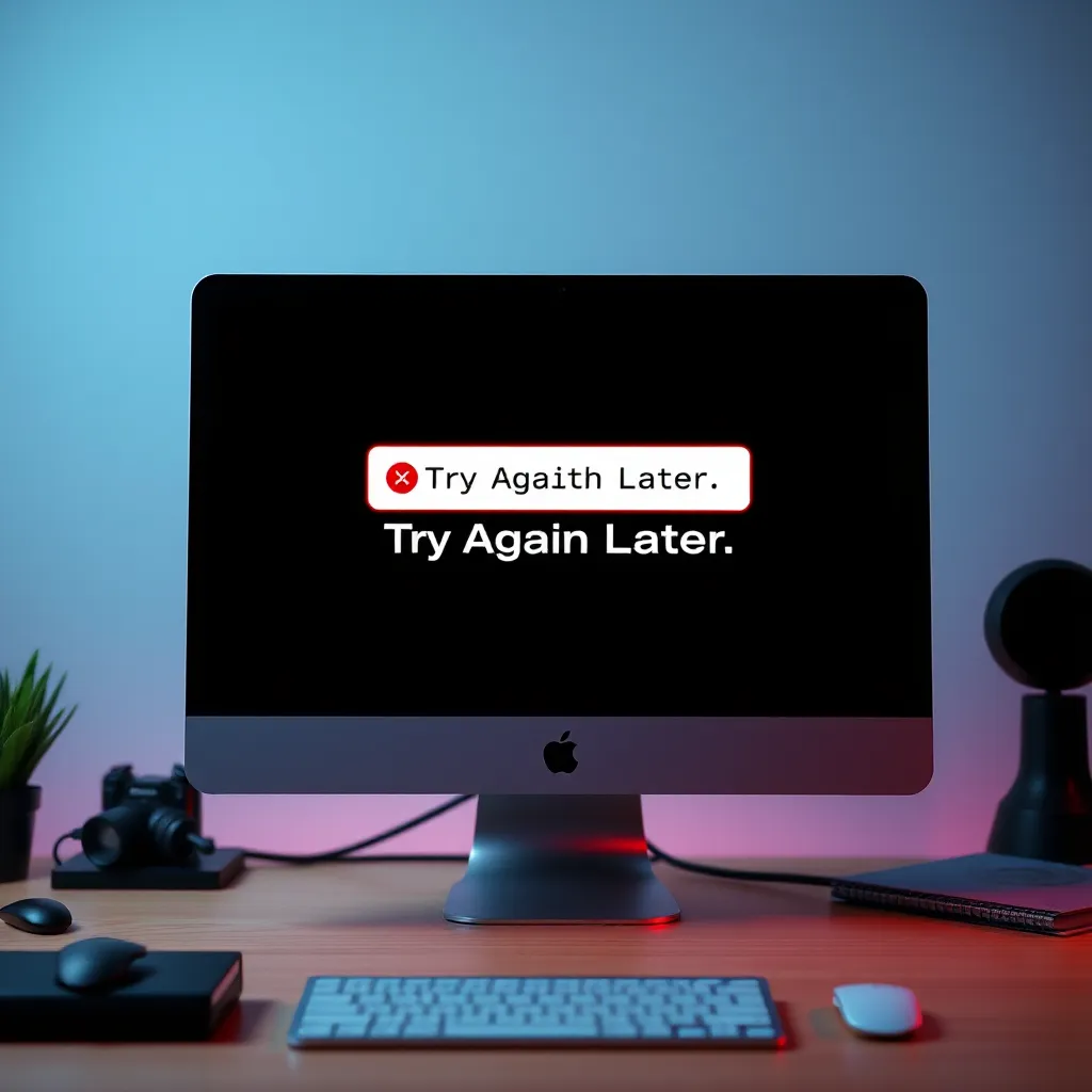 Website Error: Try Again Later – What It Means : LevelUpTalk