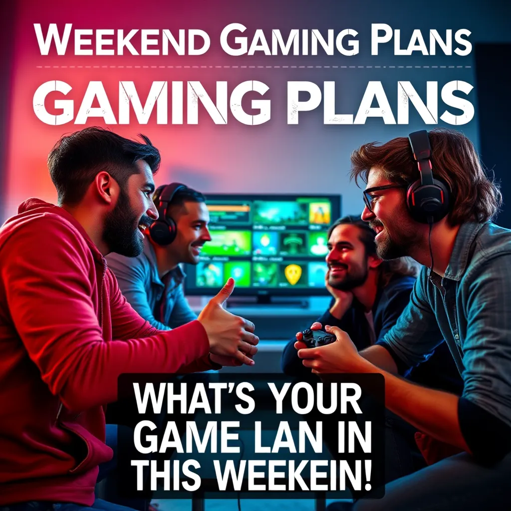 What's Your Game Plan This Weekend? Join the Fun! : LevelUpTalk