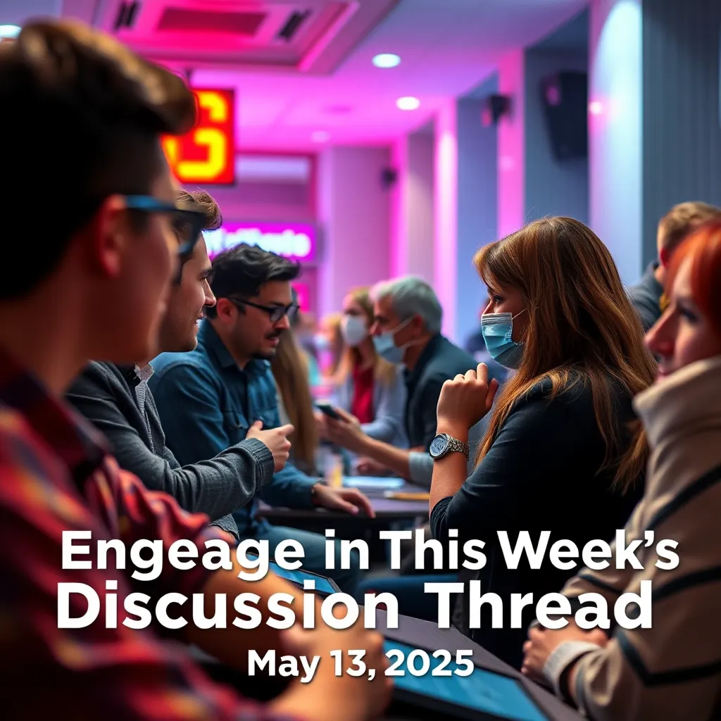 Engage in This Week's Discussion Thread (May 07-13, 2025) : LevelUpTalk