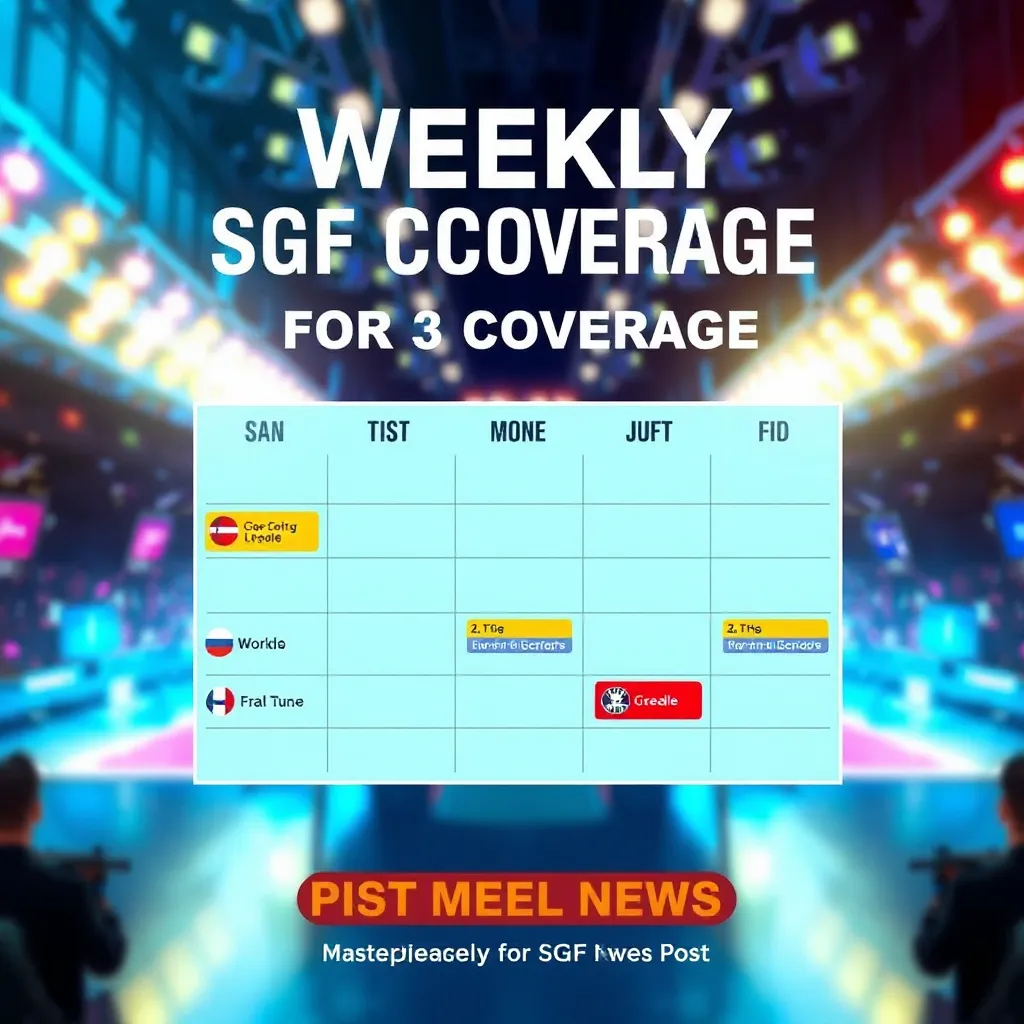 Weekly Content Schedule: Don’t Miss SGF Coverage : LevelUpTalk