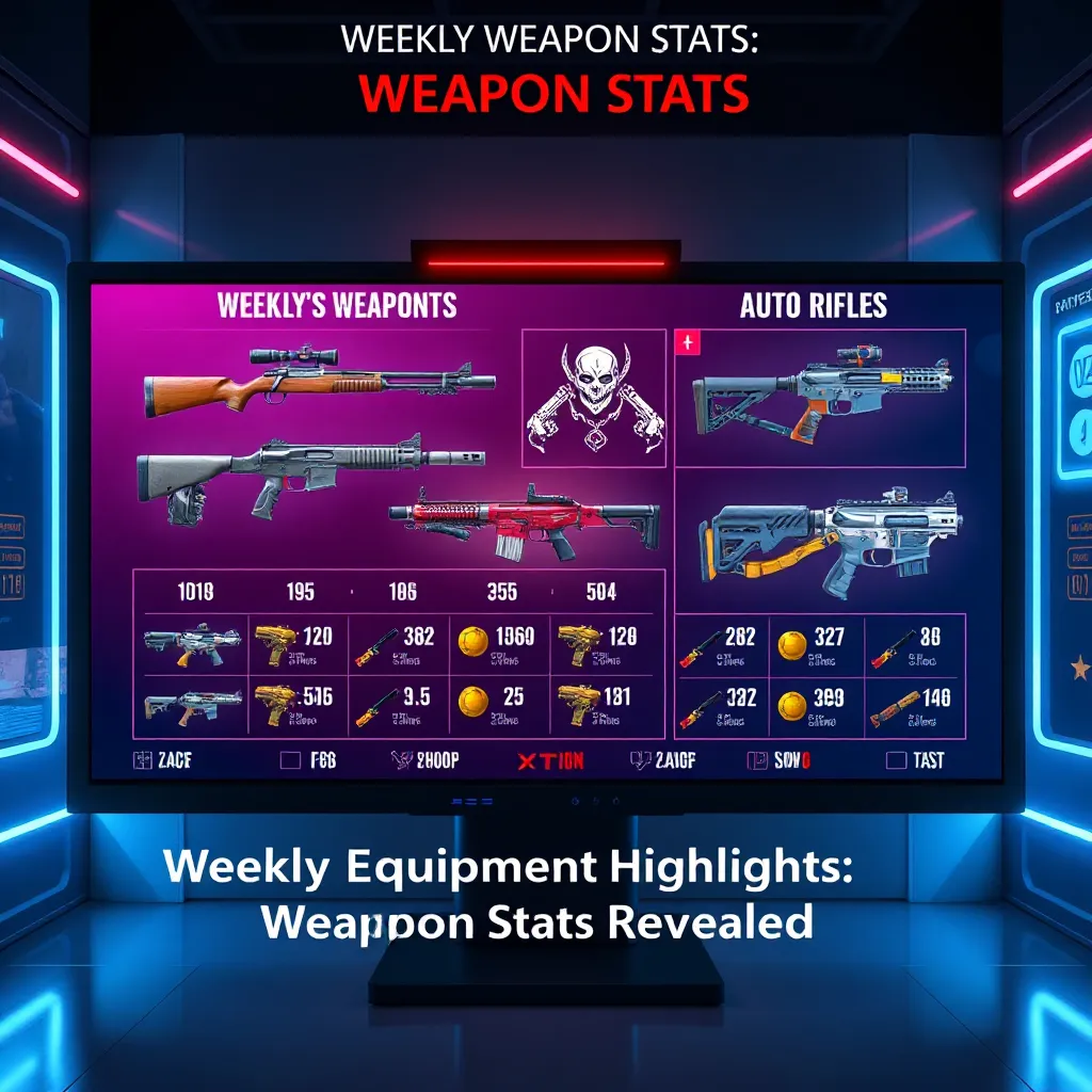 Weekly Equipment Highlights: Key Weapon Stats Revealed : LevelUpTalk
